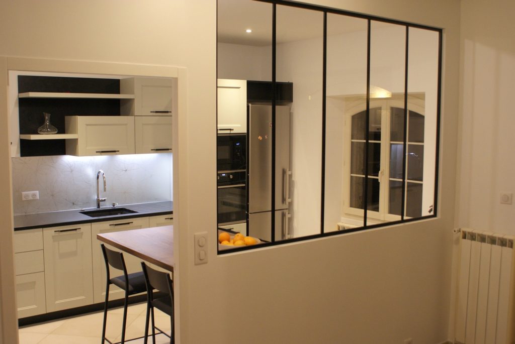 Goude Glass I Table en verres, verrières, vitrines, crédences I Cuisine 16